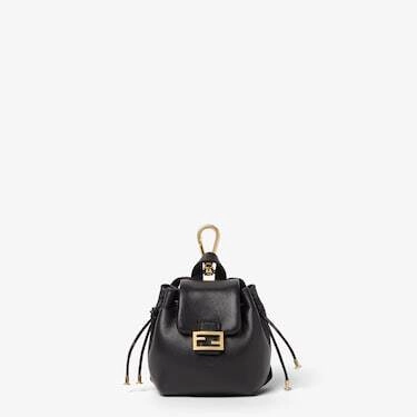 Fendi Nano Backpack Charm - Black