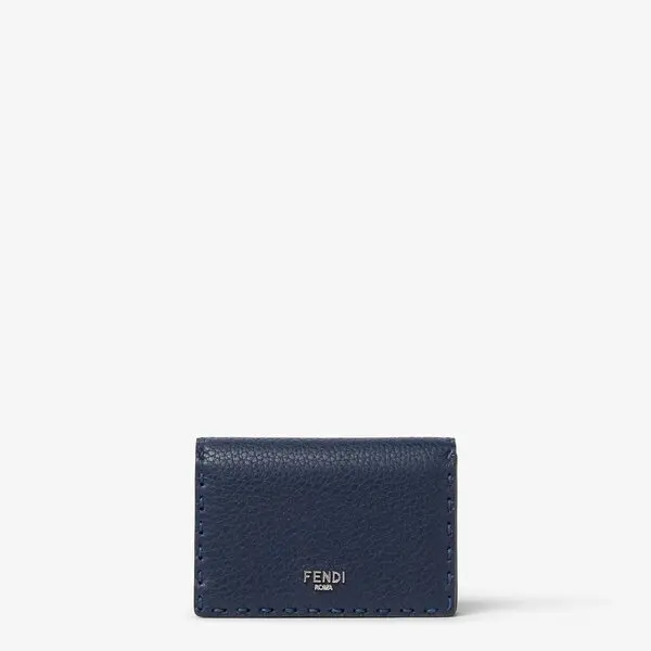 Fendi Selleria Card Case - Blue