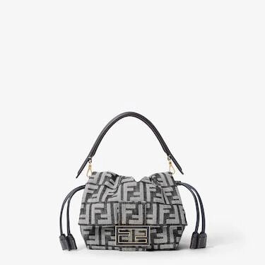 Fendi Mamma Baguette Small - Blue