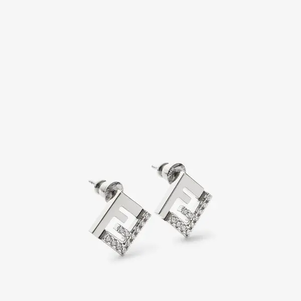 Fendi Forever Earrings - Silver