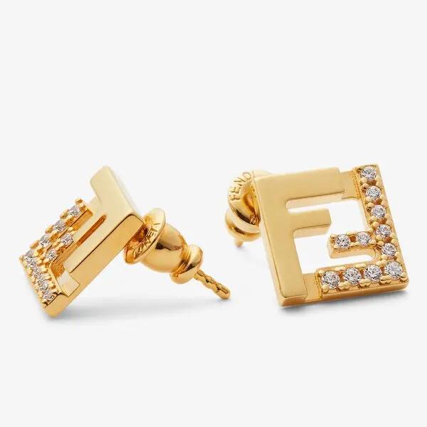 Fendi Forever Stud Earrings