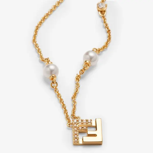 Fendi Forever Necklace - Gold