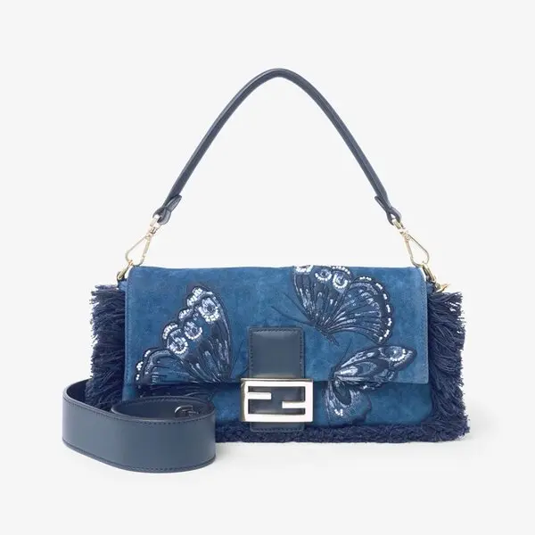 Fendi Baguette Bag - Blue