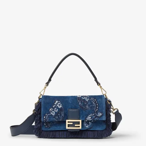 Fendi Baguette Bag - Blue