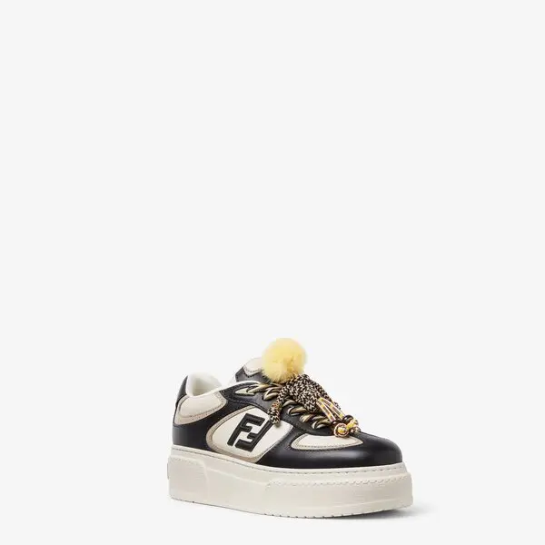 Fendi Match Lace-up Trainers
