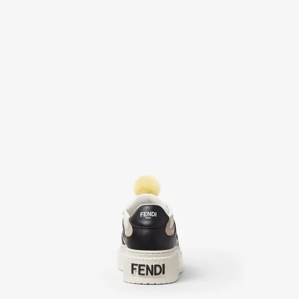 Fendi Match Lace-up Trainers - Multicolour