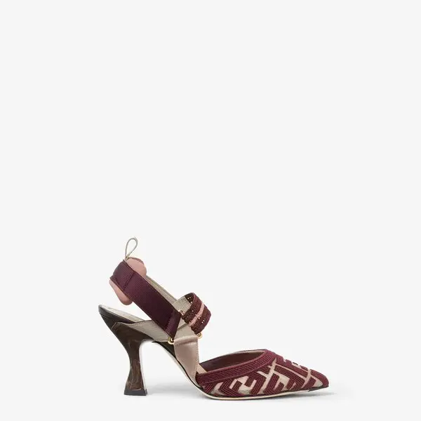 Fendi Colibrì Slingbacks - Red