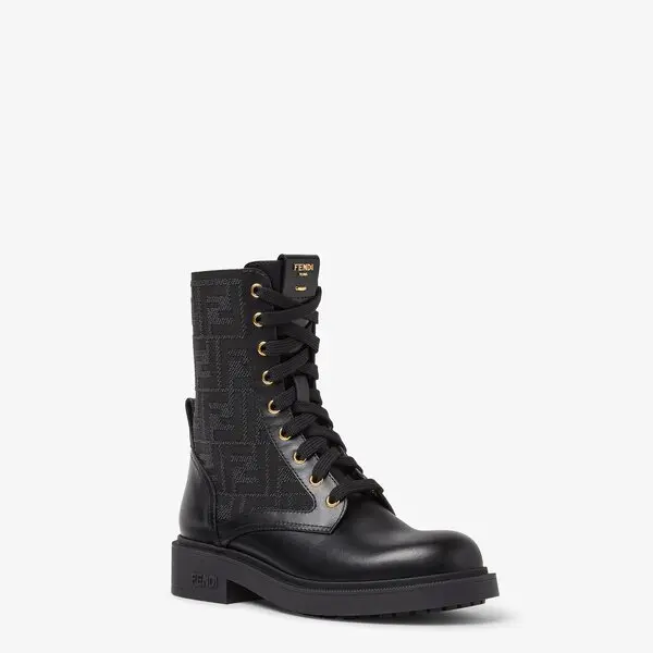 Fendi Filo Biker Boots