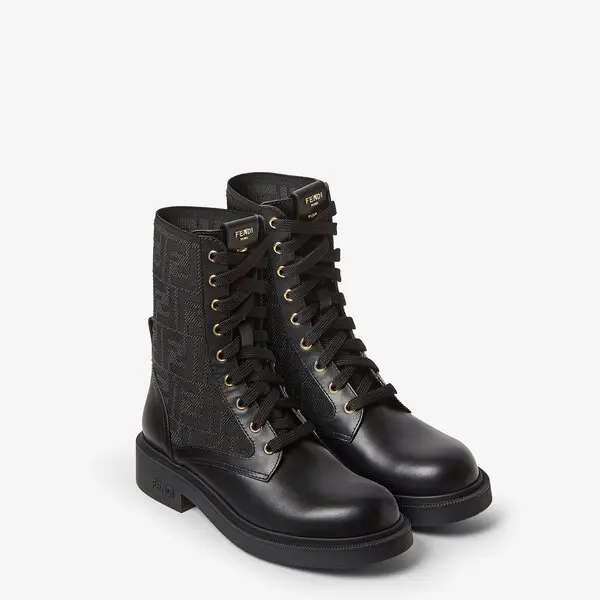 Fendi Filo Biker Boots