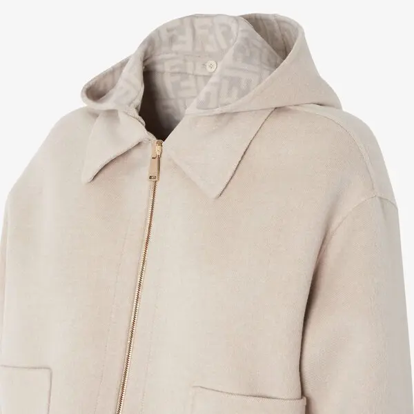 Fendi Reversible Short Jacket With Ff Motif