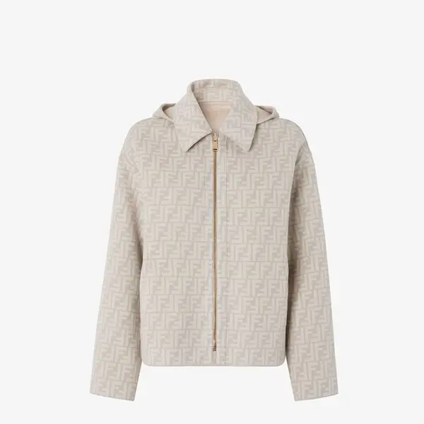 Fendi Reversible Short Jacket With Ff Motif
