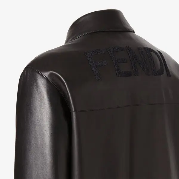 Fendi Leather Blouson