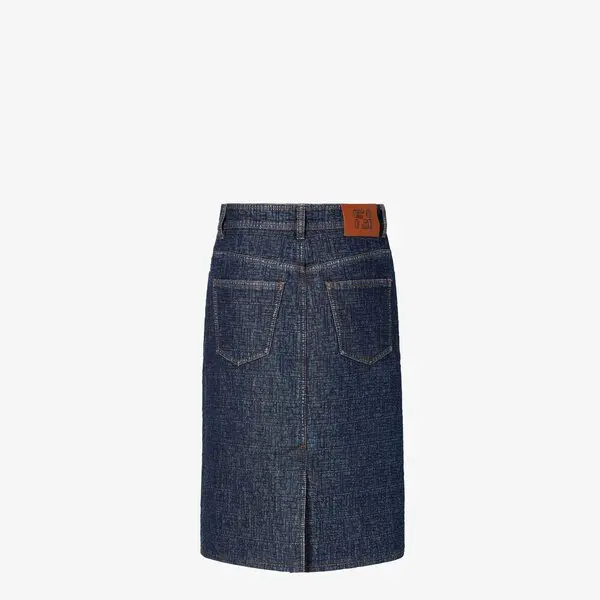 Fendi Flared Midi Skirt