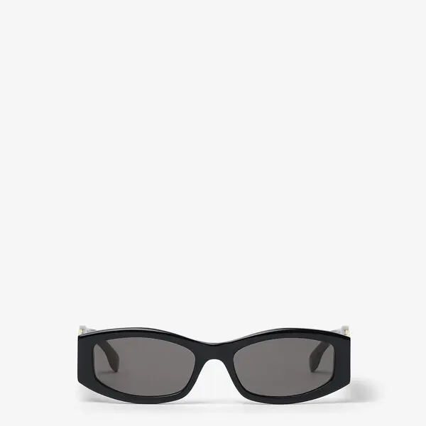 Fendi Forever Oval Sunglasses - Black