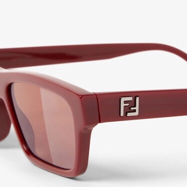 Fendi Squared Ff Sunglasses