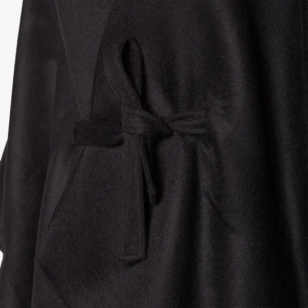 Fendi Wool, Cashmere And Silk Poncho With Belt