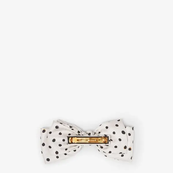 Fendi Ff Motif Silk Hair Clip