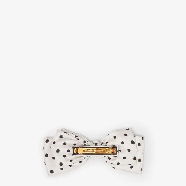 Fendi Ff Motif Silk Hair Clip
