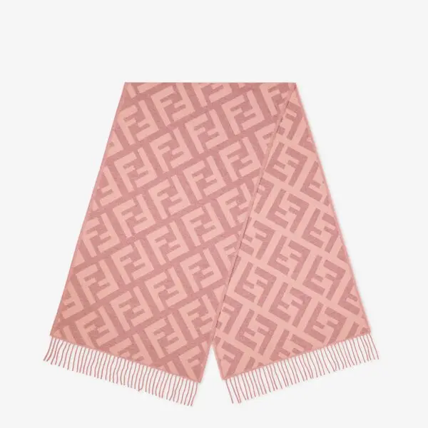 Fendi Ff Scarf - Pink