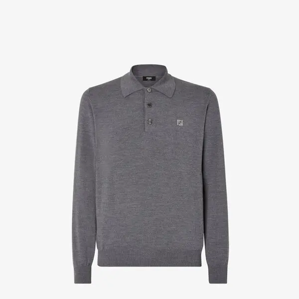 Fendi Polo Shirt - Grey