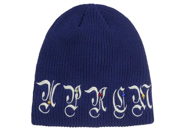 Supreme Aoi Gems Beanie - Blue