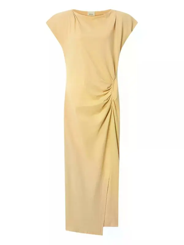 Isabel Marant Étoile Nadela Cotton Jersey Dress - Yellow