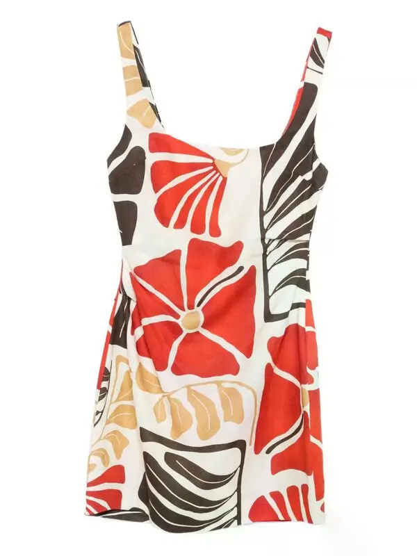 SIR. Julietta Square-neck Mini Dress - Red