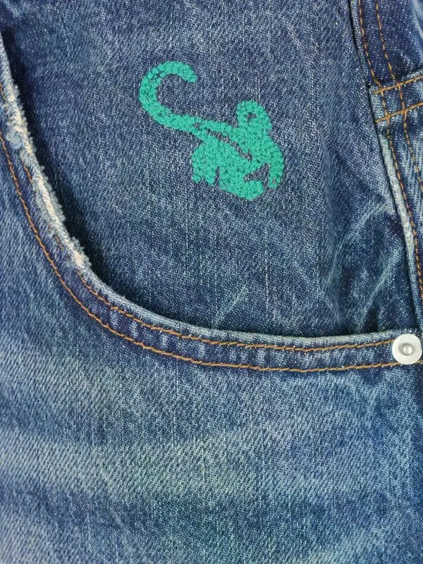 CHERRY WORLD Santa Monica Embroidered Jeans