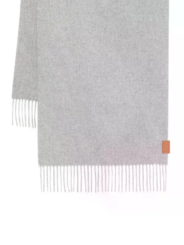 Loewe Fringed-edges Cashmere Scarf