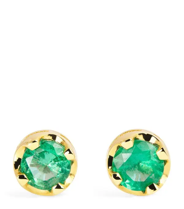 JENNIFER MEYER Medium Stud Earrings - Gold