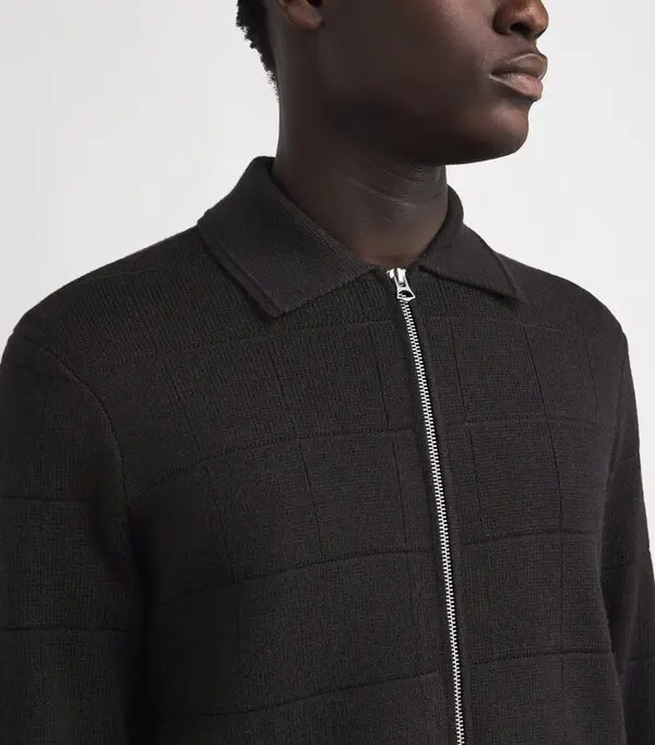 Rag & Bone Wool Melrose Zip-up Cardigan