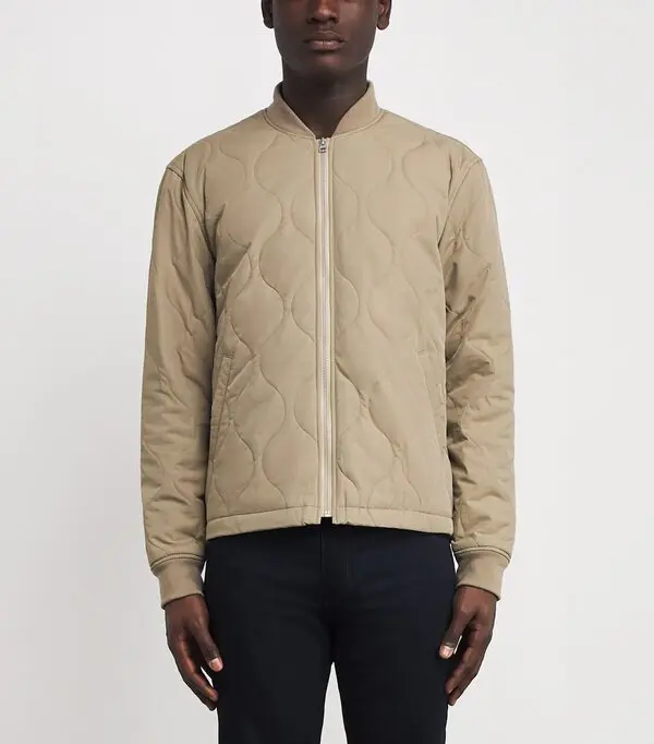 Paige Blix Quilted Bomber Jacket