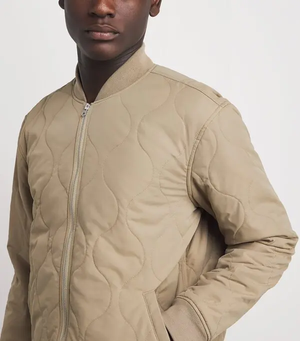 Paige Blix Quilted Bomber Jacket