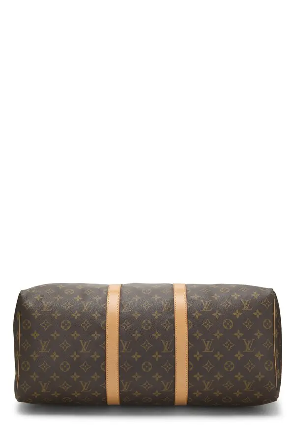 LOUIS VUITTON Monogram Keepall 50 - Brown