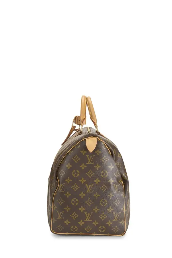 LOUIS VUITTON Monogram Keepall 50 - Brown