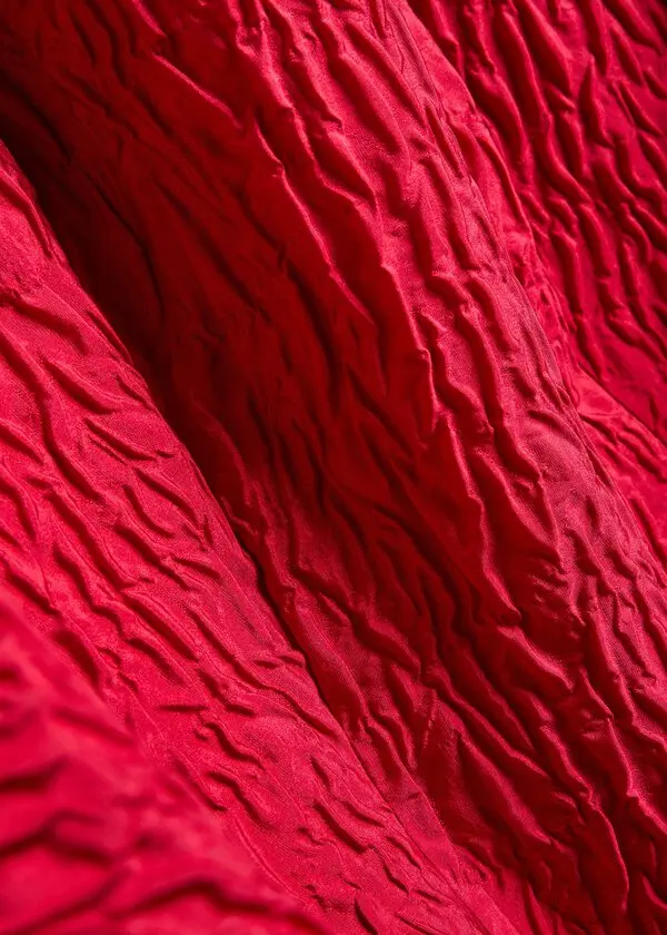 ROKSANDA Falah Cloqué Midi Dress - Red