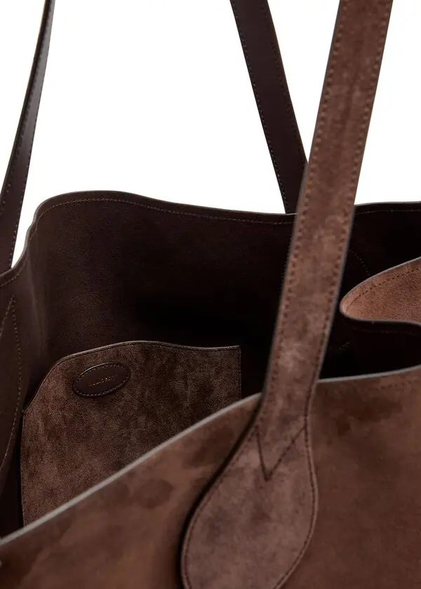 Mulberry Oversized Suede Tote Bag