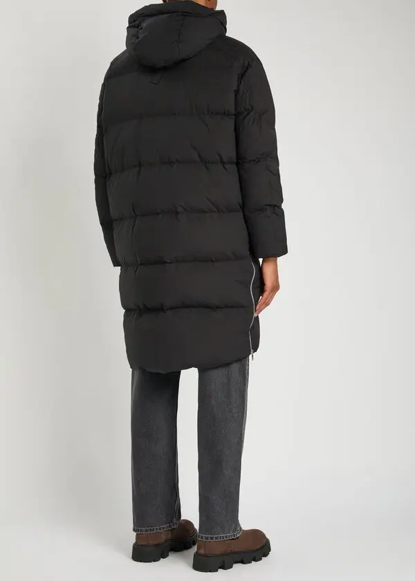 Moose Knuckles Everest Long Shell Puffer Coat