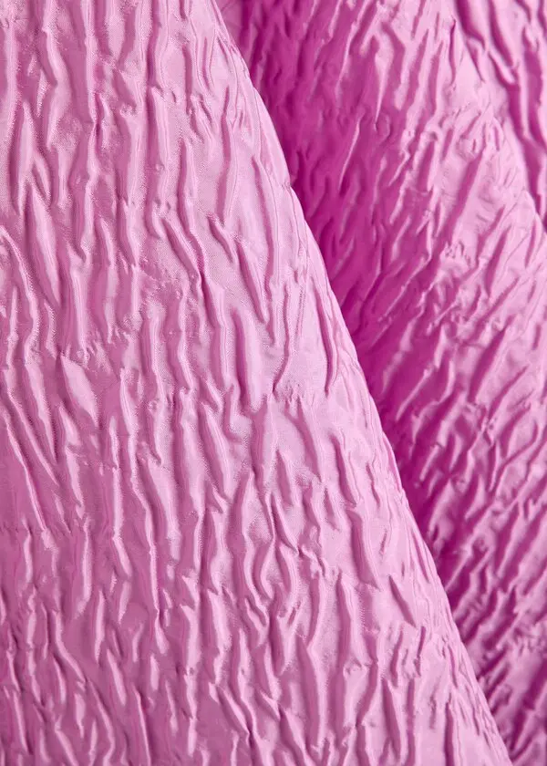 ROKSANDA Tera Cloqué Midi Dress - Light Pink