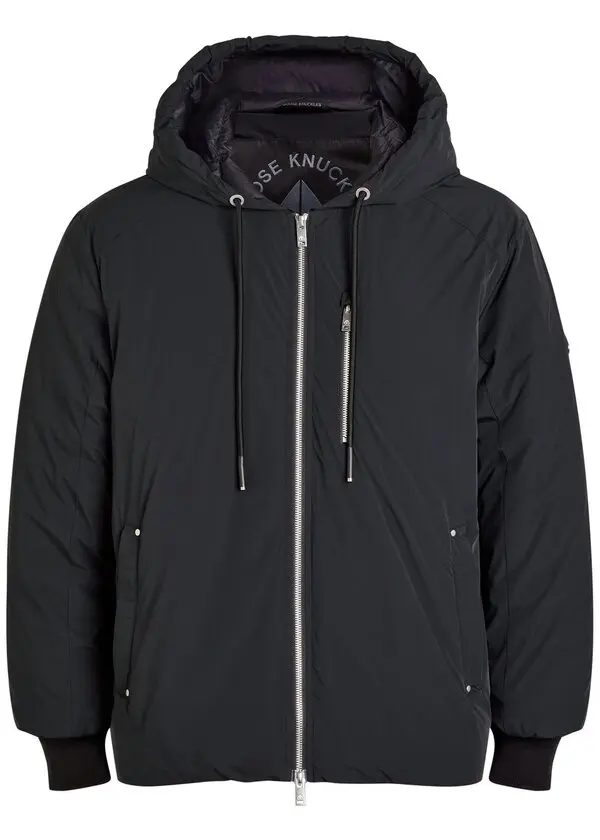 Moose Knuckles Northdale Hooded Shell Jacket