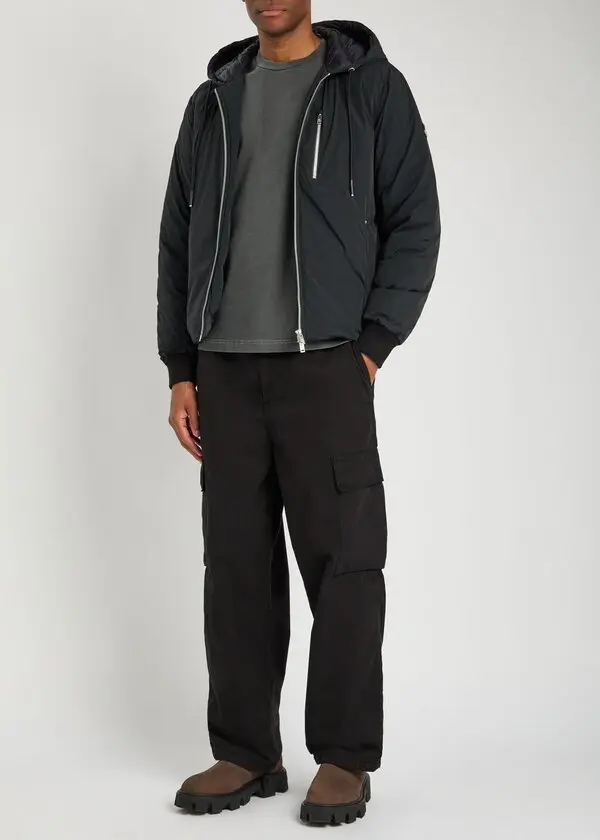 Moose Knuckles Northdale Hooded Shell Jacket