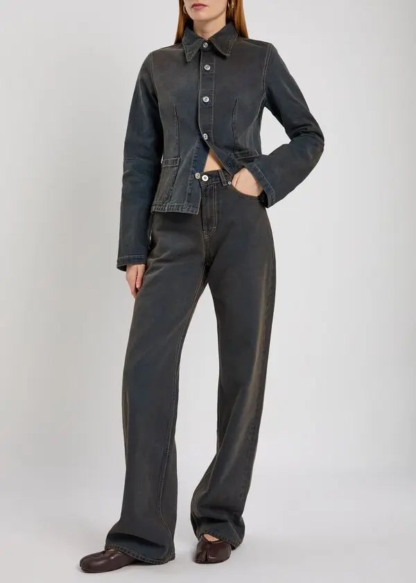 Our Legacy Wata Cut Straight-leg Jeans