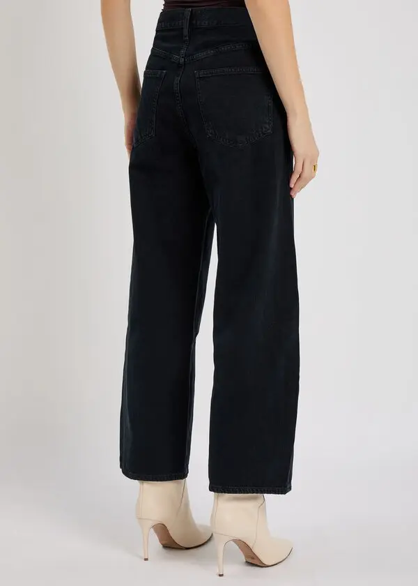 AGOLDE Barrel-leg Jeans - Black