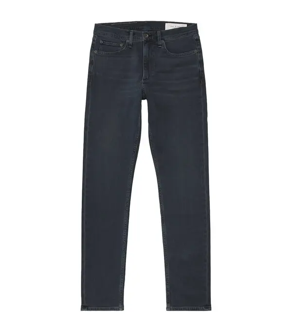 Rag & Bone Stretch-cotton Fit 2 Slim Jeans - Navy