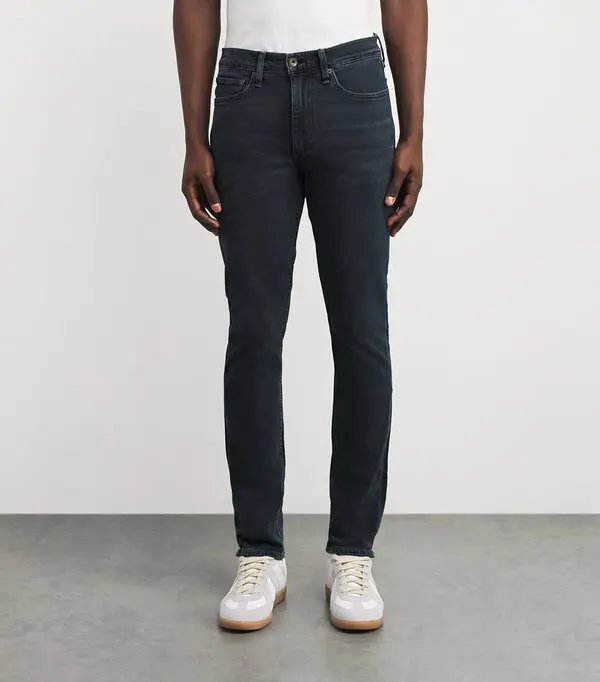 Rag & Bone Stretch-cotton Fit 2 Slim Jeans - Navy