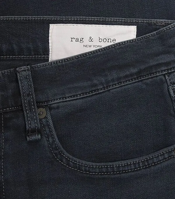 Rag & Bone Stretch-cotton Fit 2 Slim Jeans - Navy