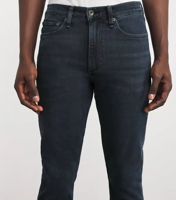 Rag & Bone Stretch-cotton Fit 2 Slim Jeans - Navy