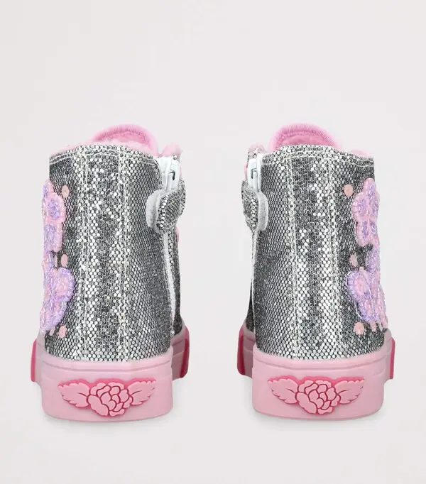 LELLI KELLY Glitter High-top Sneakers