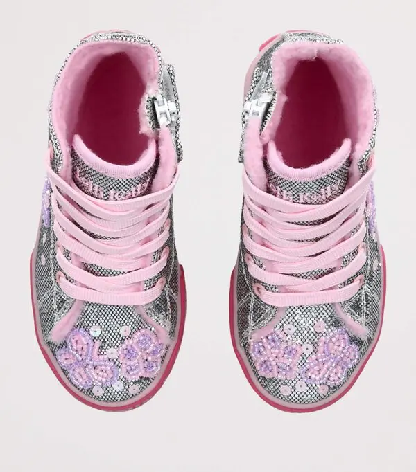 LELLI KELLY Glitter High-top Sneakers