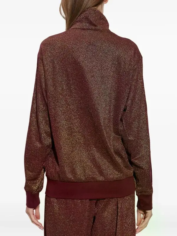 Adidas Firebird Lurex Zip-up Sweatshirt